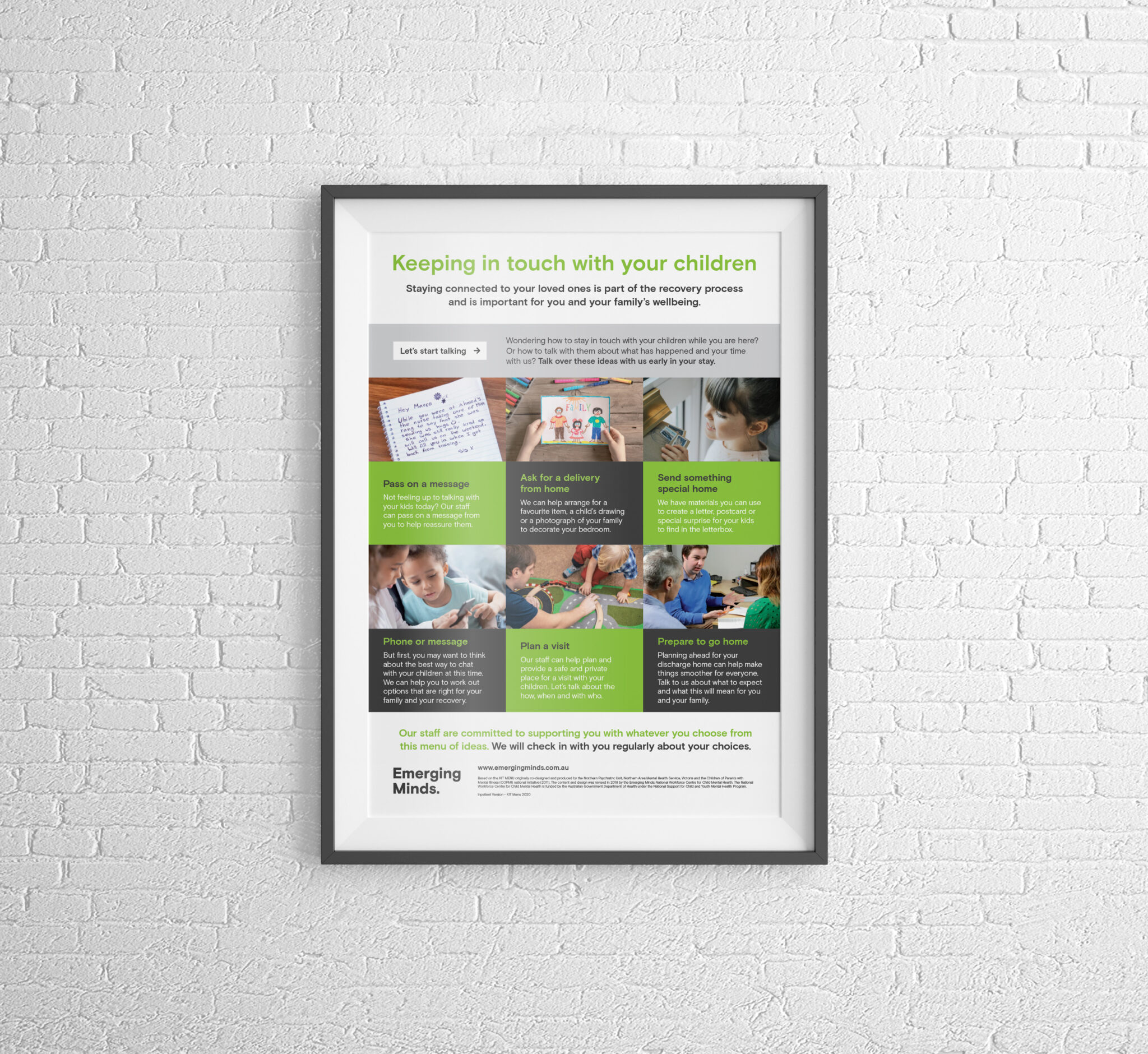 Supporting parents in residential and inpatient settings - practical ...