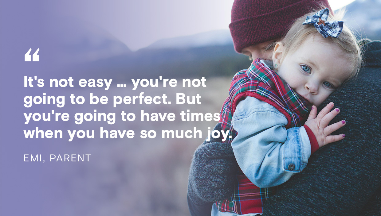 The strengths of single parent families through tough times