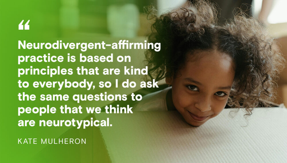 A neurodivergent-affirming approach to children’s mental health ...